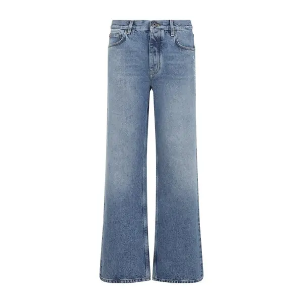 Off-White Half Arrow Slim Relaxed Jeans - Blue