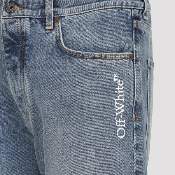 Off-White Half Arrow Slim Relaxed Jeans