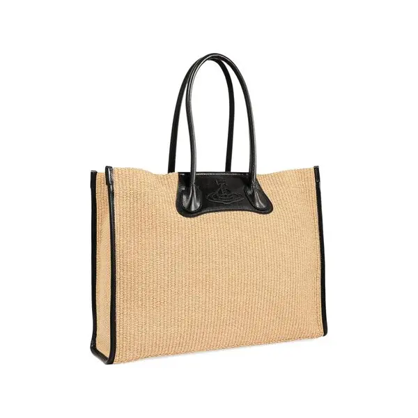 VIVIENNE WESTWOOD Neutrals Tote Bags