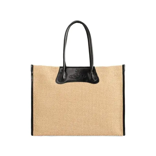 VIVIENNE WESTWOOD Woven Tote Bag