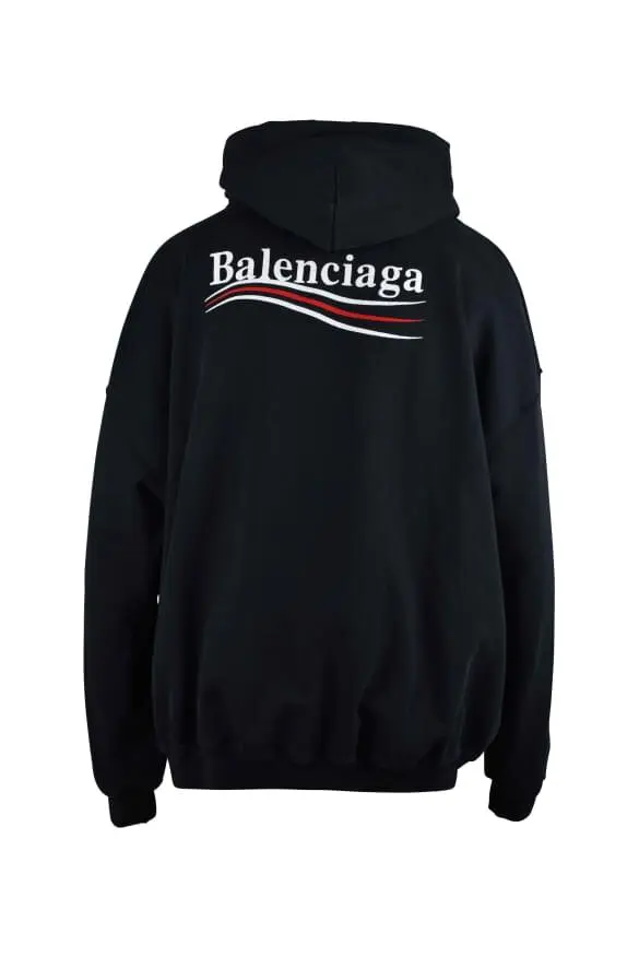 Balenciaga Hooded Cotton Sweatshirt