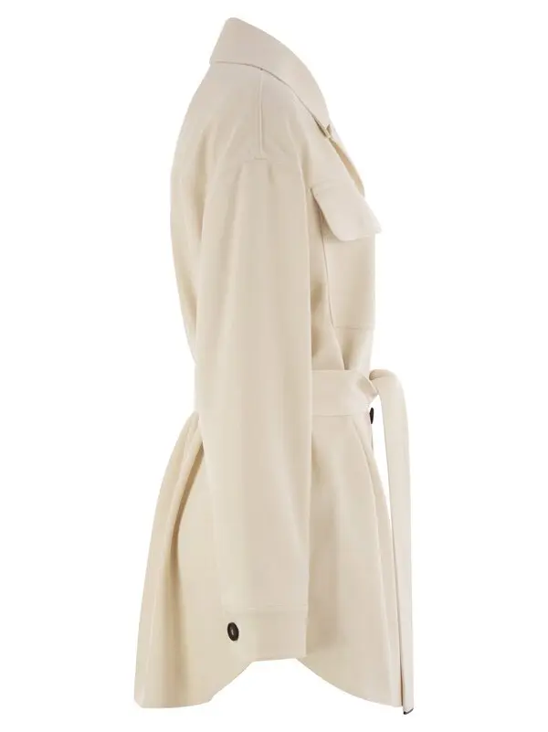 Brunello Cucinelli Viscose And Wool Safari Jacket