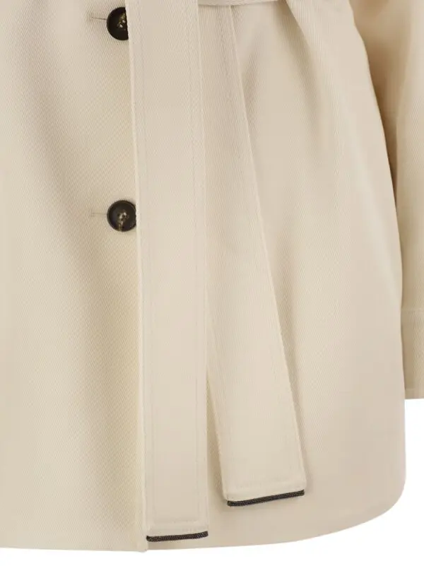 Brunello Cucinelli Viscose And Wool Safari Jacket