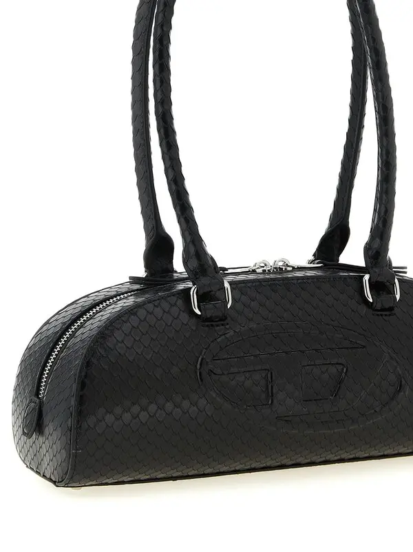 DIESEL® 1dr Dome Shoulder Bag - Black
