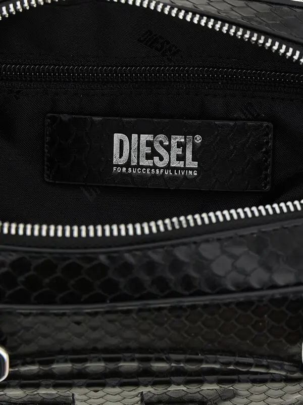 DIESEL® 1dr Dome Shoulder Bag - Black