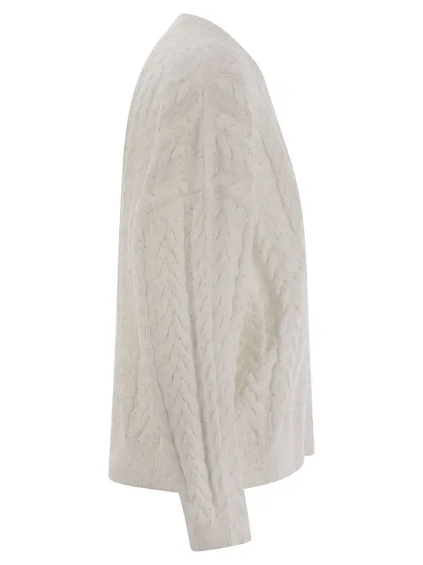Brunello Cucinelli Dazzling Double Cable Cotton Jersey