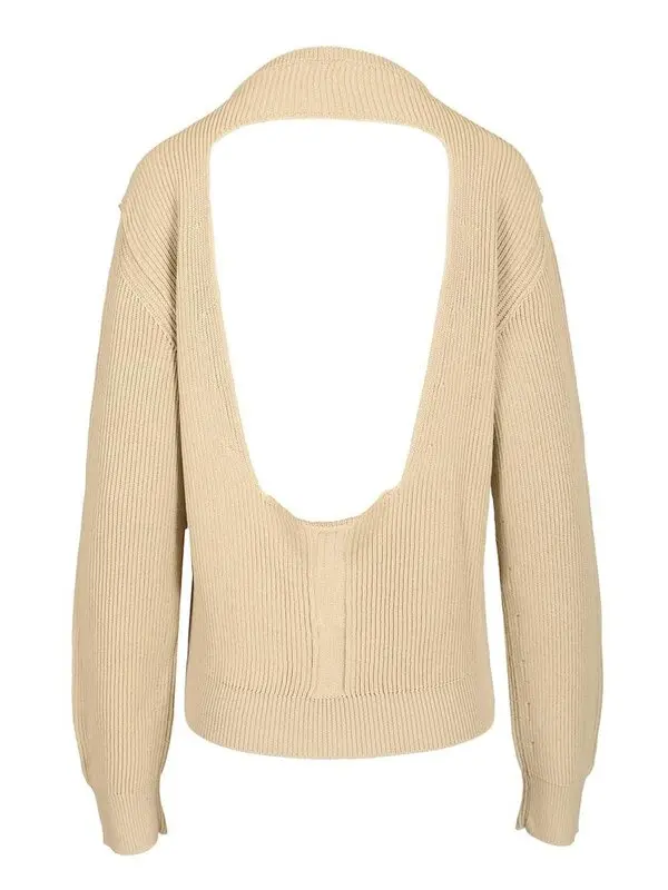 Rick Owens Concordians Pullover Jersey - Cream
