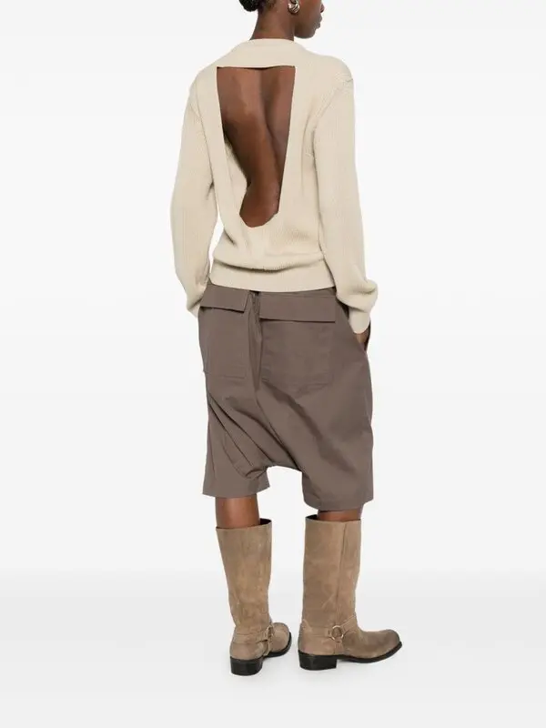 Rick Owens Concordians Pullover Jersey - Cream
