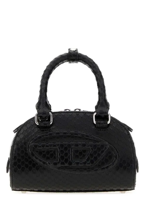 DIESEL® Leather 1dr Dome Handbag