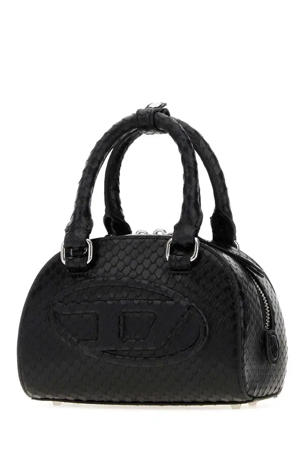 DIESEL® Leather 1dr Dome Handbag