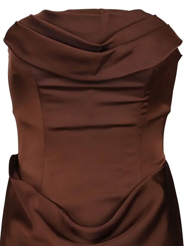 ROTATE BY BIRGER CHRISTENSEN Long Dress With Bodice