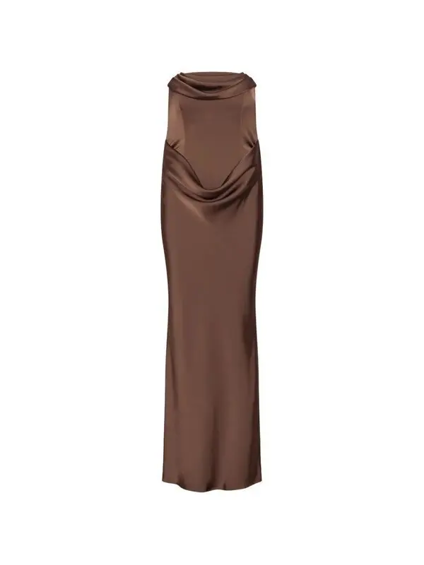 ROTATE BY BIRGER CHRISTENSEN Long Dress With Bodice