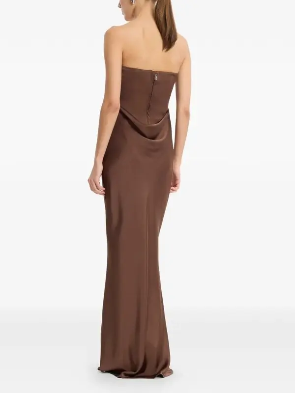 ROTATE BY BIRGER CHRISTENSEN Long Dress With Bodice