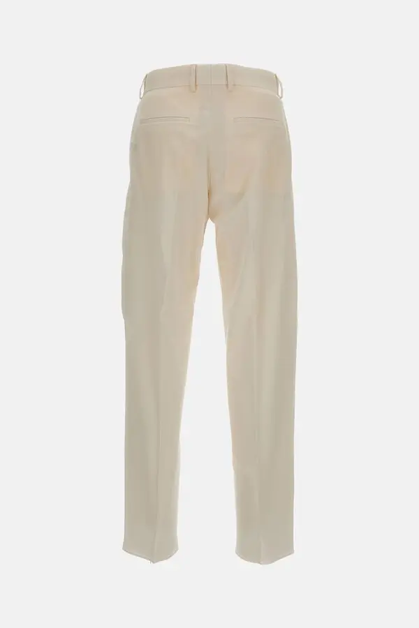 Fendi Trousers Wool Gabardine