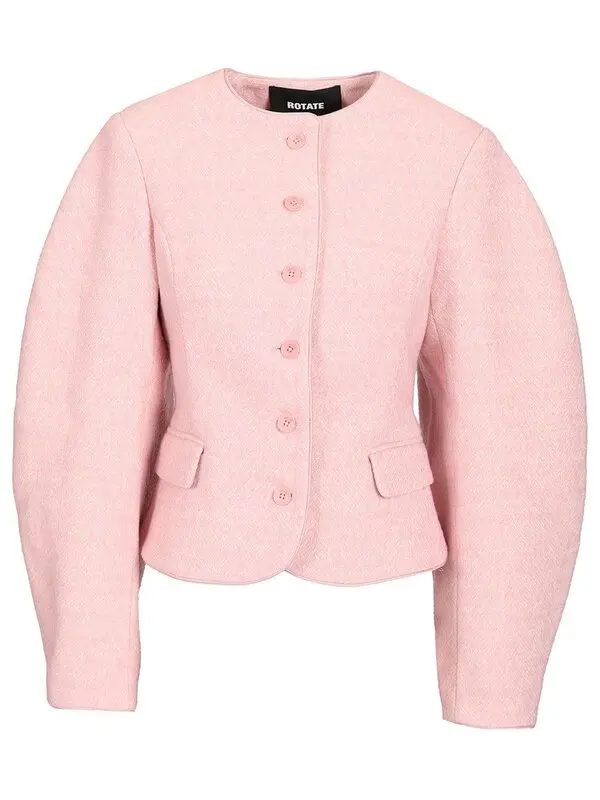 ROTATE BY BIRGER CHRISTENSEN Jacket With Cocoon Sleeves - Multicolor