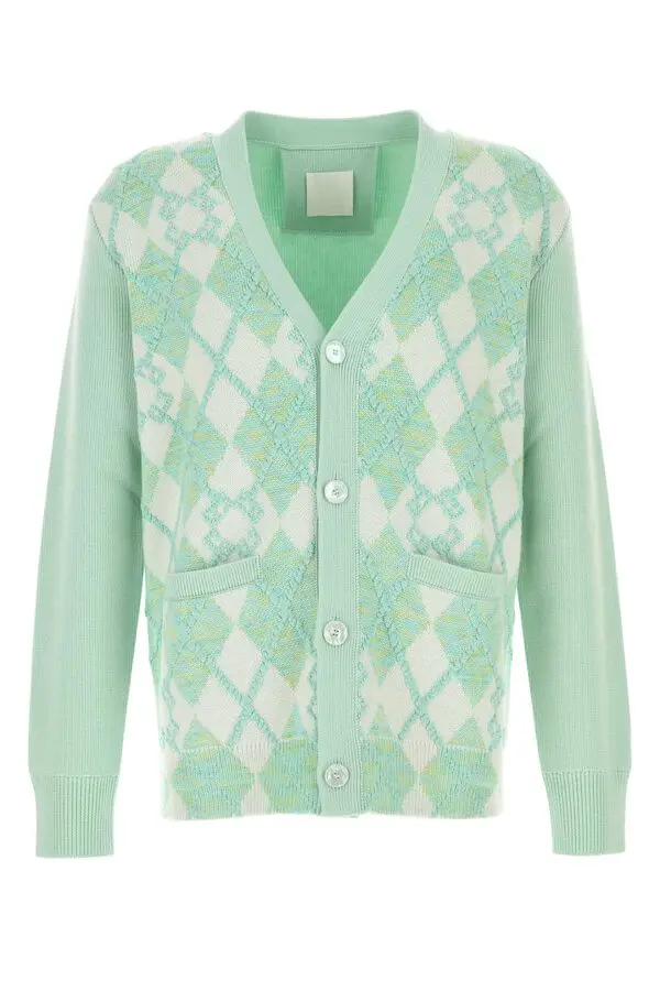 Givenchy Pastel Wool Blend Cardigan
