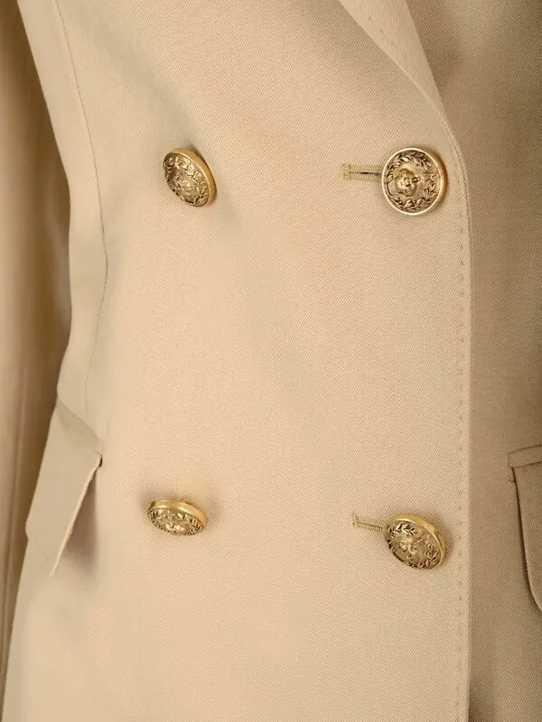 GOLDEN GOOSE Double-breasted Wool Blazer