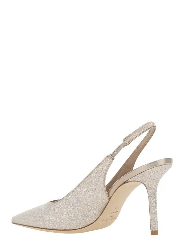 JIMMY CHOO Metallic Slingback Pumps - Multicolor