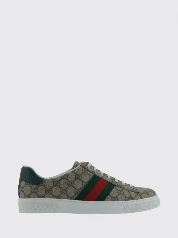 Gucci Low Top Sneakers - Cream