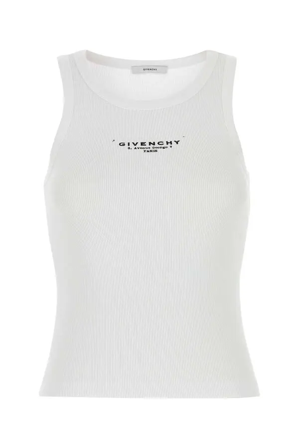 Givenchy Stretch Cotton Tank Top