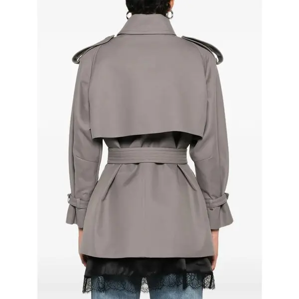 Max Mara Grey Coats Trench & Raincoats