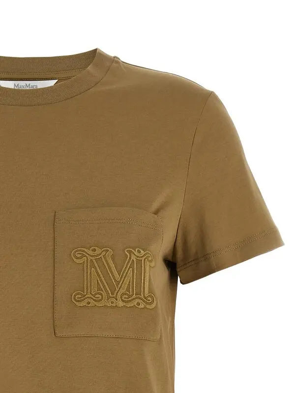 Max Mara Papaia' T-shirt - Brown