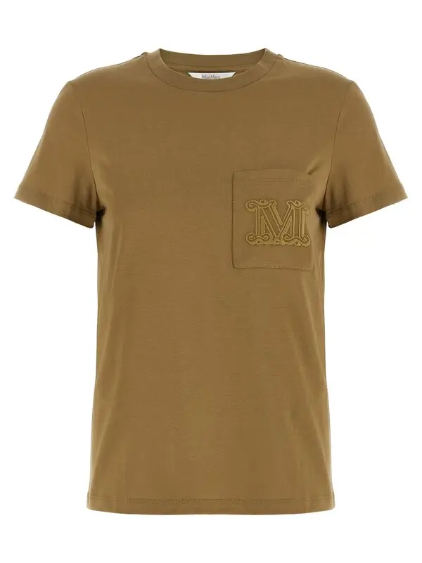 Max Mara Cotton T-shirt - Brown
