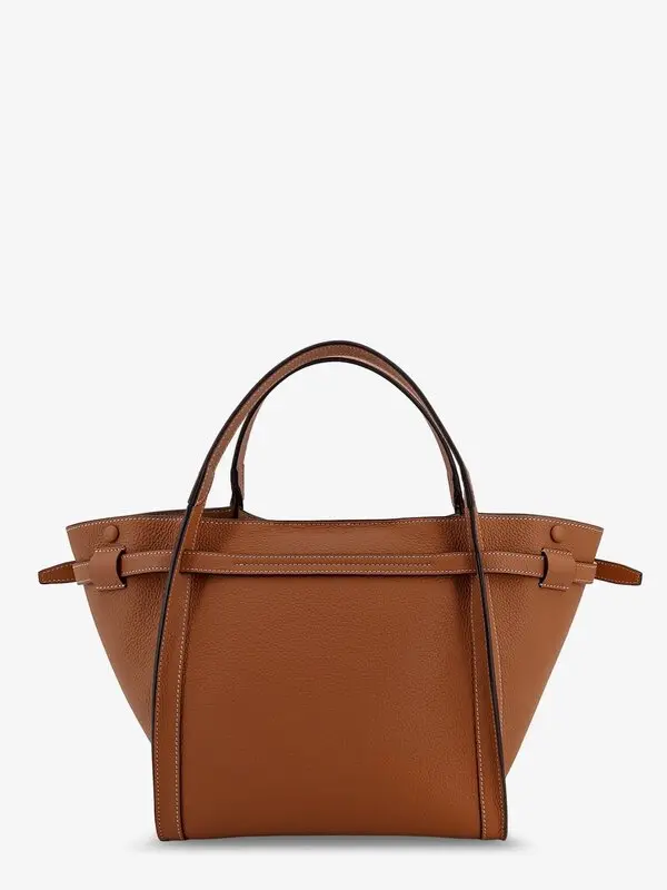 TOD'S Hammered Leather Shopping Bag - Multicolor