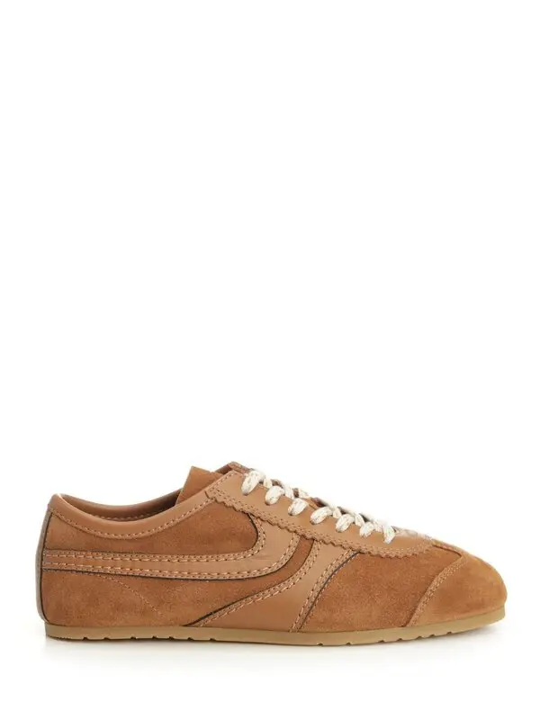 Dries Van Noten Suede Sneaker - Brown