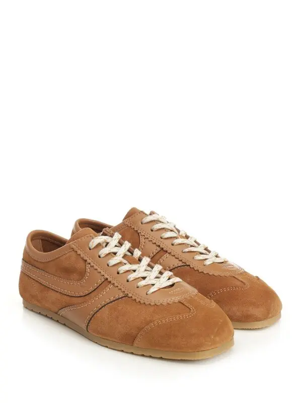 Dries Van Noten Suede Sneaker - Brown