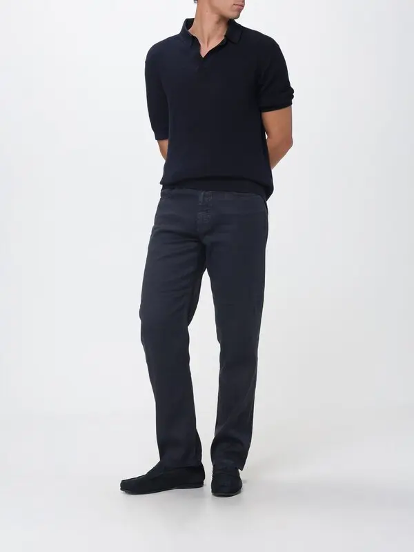 Zegna Pants Navy