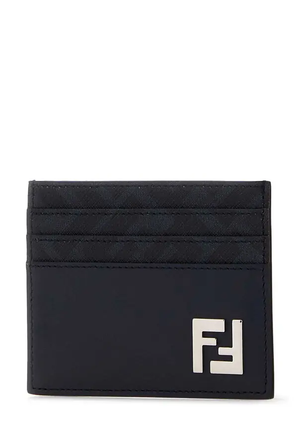 Fendi Midnight Card Holder - Blue