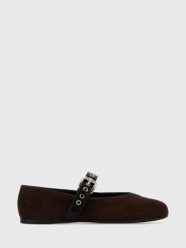 Miu Miu Ballet Flat Dark - Brown