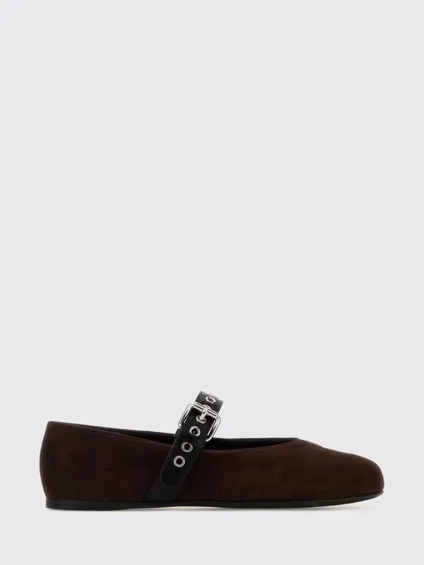Miu Miu Ballet Flat Dark - Brown