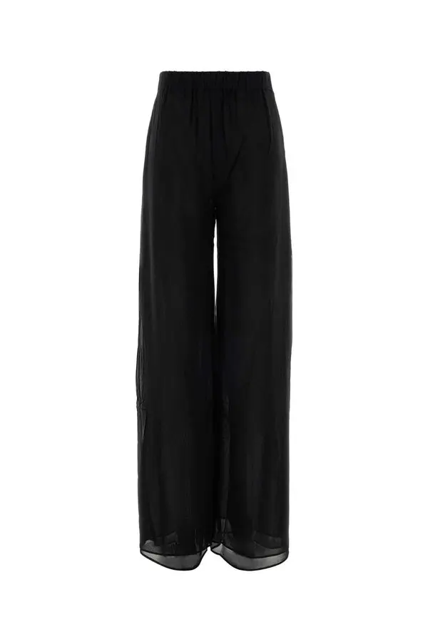 Andamane Jersey Lena Wide-leg Pant - Black