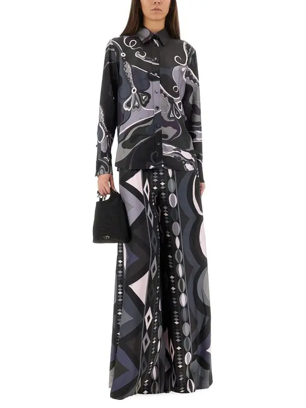 Emilio Pucci Orchid Print Shirt