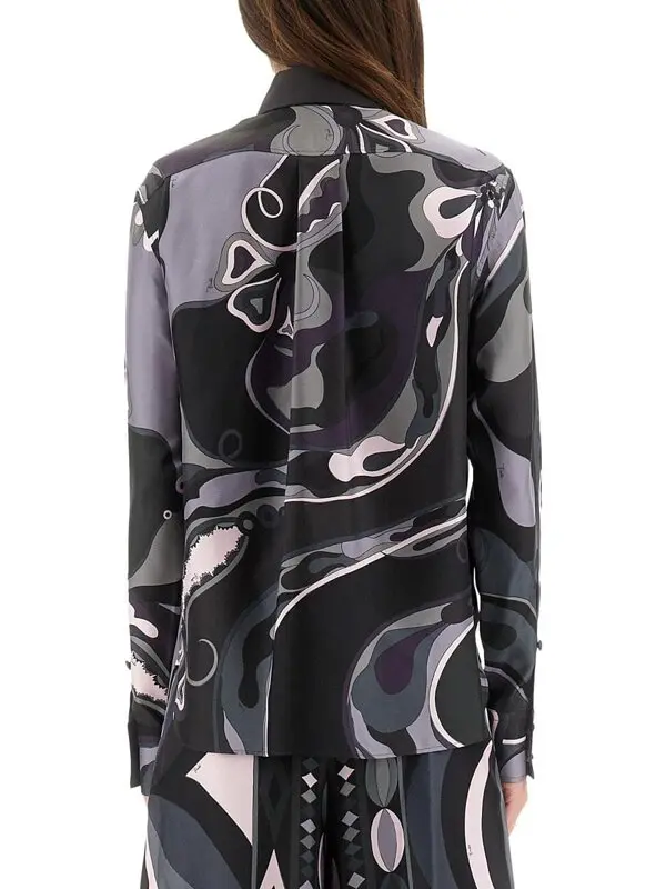 Emilio Pucci Orchid Print Shirt