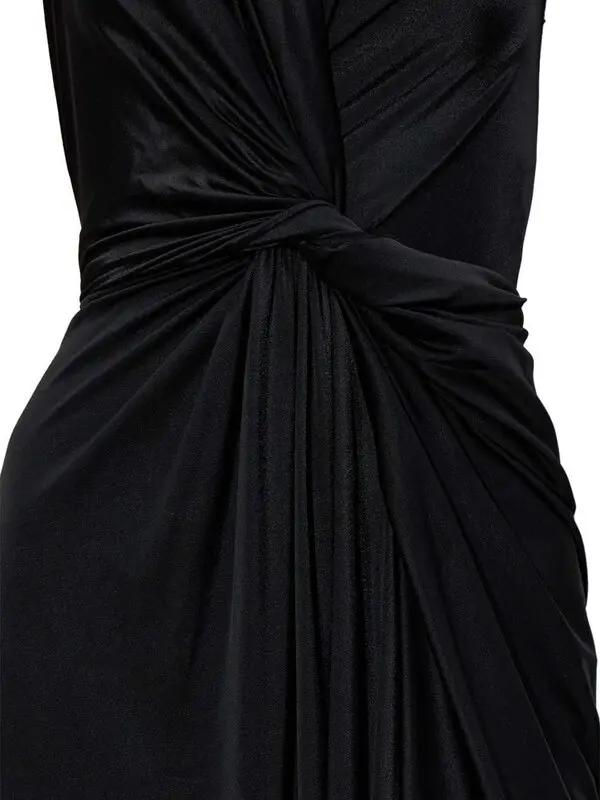Balenciaga Asymmetrical Dress - Black