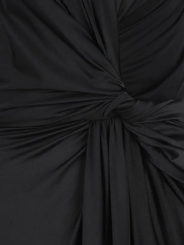 Balenciaga Asymmetrical Dress - Black