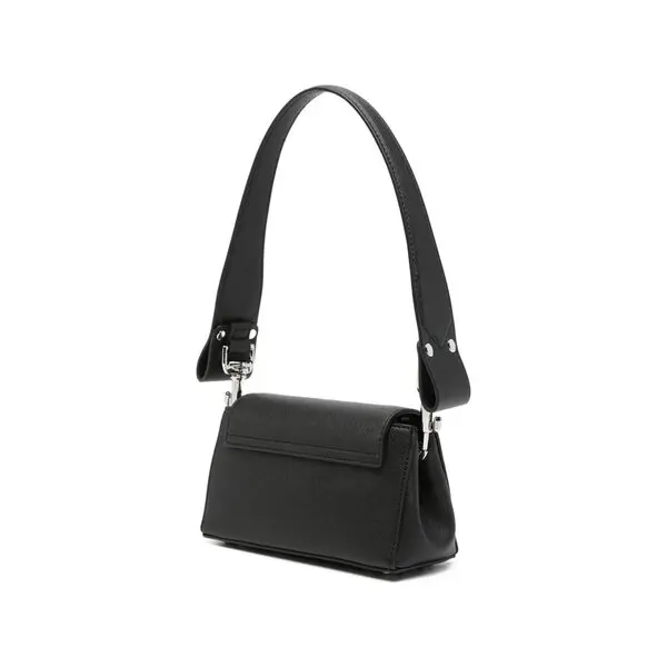 VIVIENNE WESTWOOD Calf Leather Shoulder Bag - Black