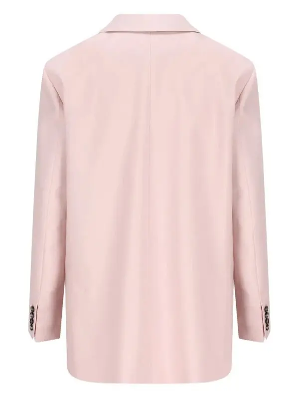 Max Mara Ombrosa Double-breasted Blazer In Wool, Mohair And Silk Blend - Multicolor