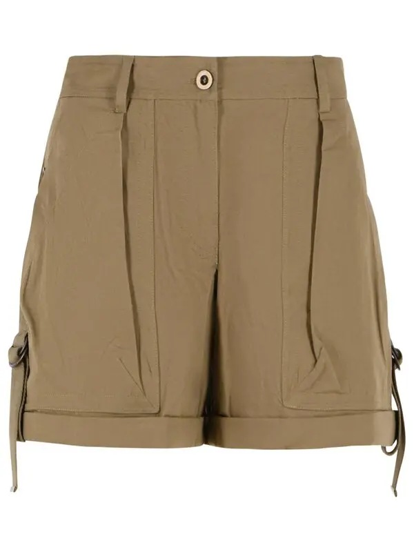 Isabel Marant Étoile Bonizakaki' Cotton Shorts - Green