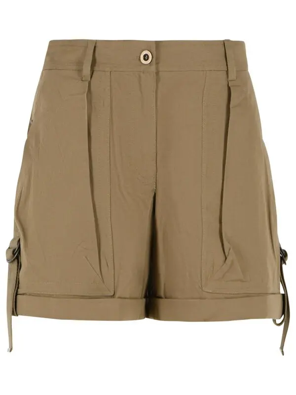 Isabel Marant Étoile Bonizakaki' Cotton Shorts - Green