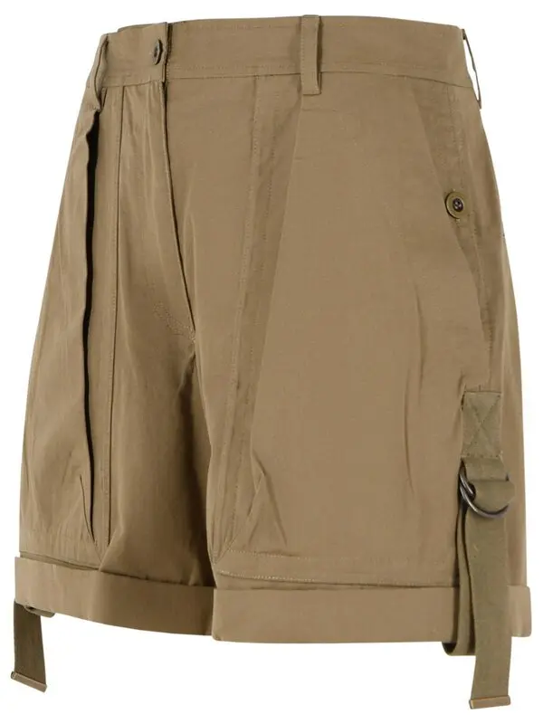Isabel Marant Étoile Bonizakaki' Cotton Shorts - Green