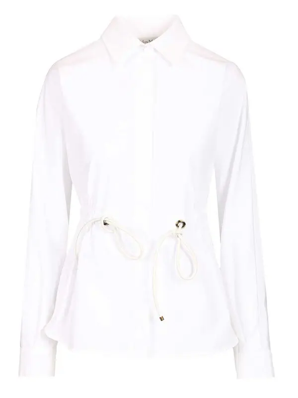 Max Mara Cotton Poplin Shirt