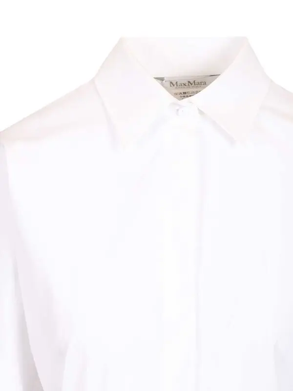 Max Mara Cotton Poplin Shirt