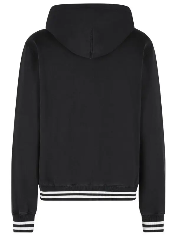 Dolce & Gabbana Cotton Hoodie - Black
