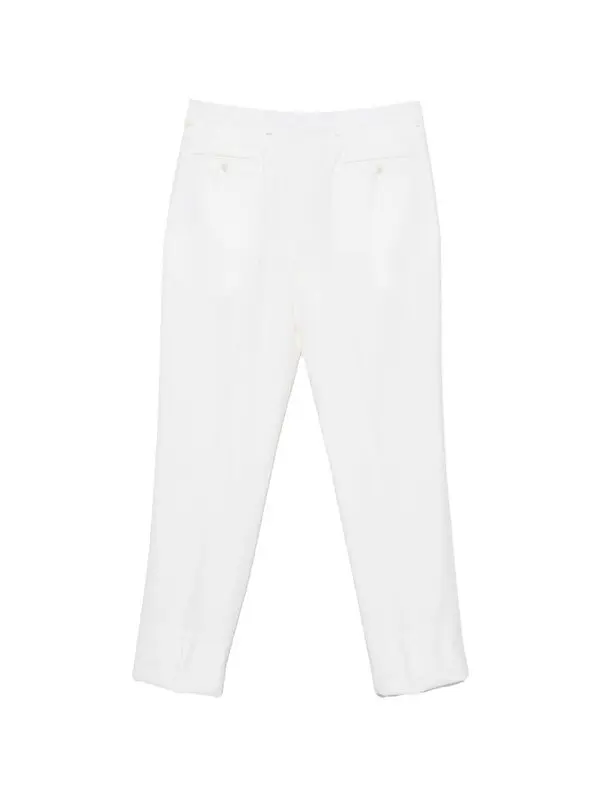 Brioni Elba Wool Trousers - Multicolor