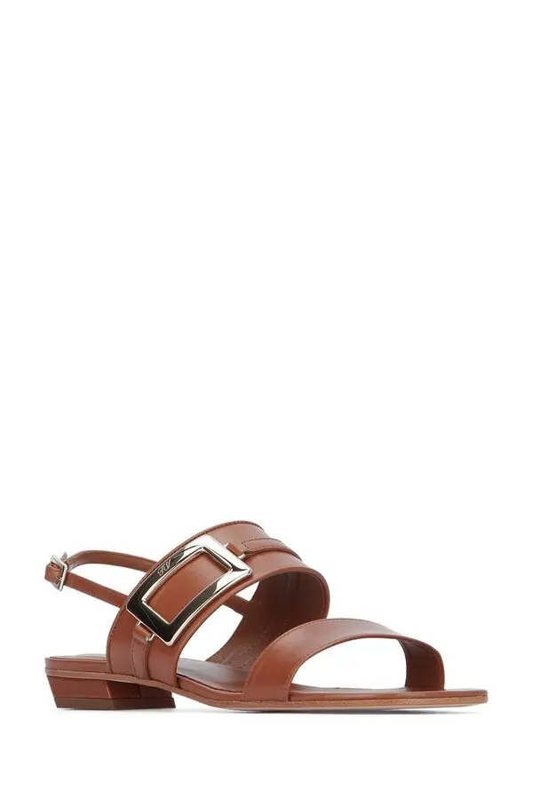 ROGER VIVIER Metal Buckle Sandal 20 - Multicolor