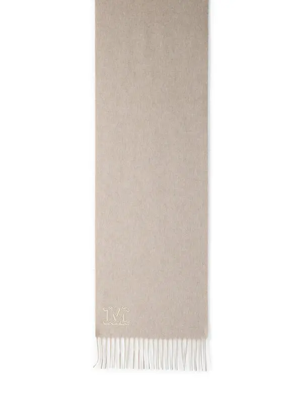 Max Mara Wsdalia' Sand Cashmere Scarf